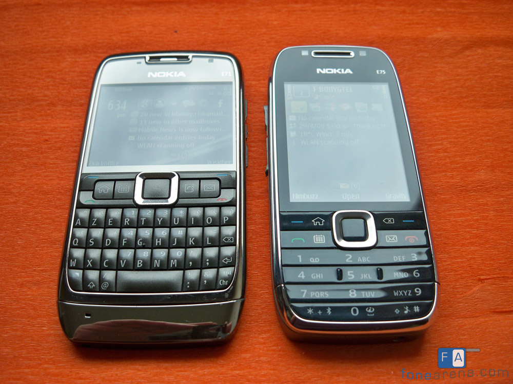 Nokia E75 vs E71, Picture Gallery